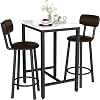 Amazon.com - DKLGG Dining Table Set for 2, 24" Square Kitchen Table and ...