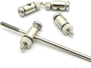 PRODCA Toy accessories 10PCS Push Rod Pull Rod End Linkage end Tie Rod ...