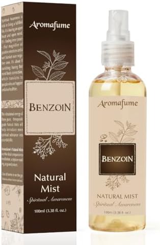Benzoin Natural Resin Mist Spray by Aromafume | 100 ml / 3.3oz | Ideal ...
