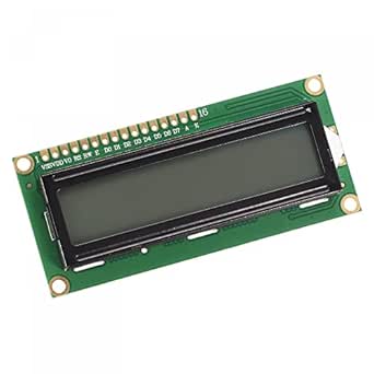 sourcing map LCD 1602 Display Module 5V, Grey Display Screen Backlight ...