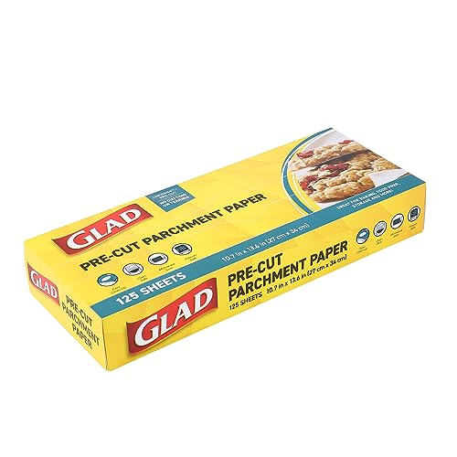 Snapklik.com : Glad Pre-Cut Parchment Paper For BakingPre-Cut Baking Paper
