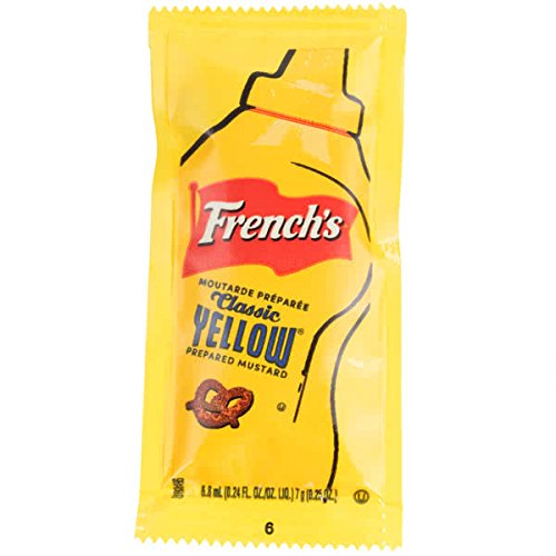 Amazon.com: Frenchs Classic Yellow Mustard, 7 Gram Packet - 500 per case.