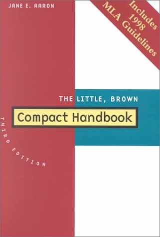 The Little, Brown Compact Handbook: Jane E. Aaron: 9780321037961 ...