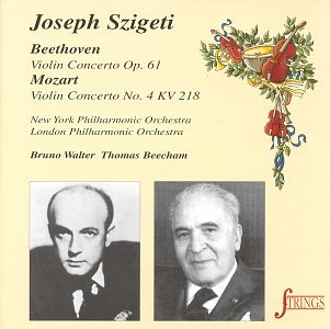 Plays Beethoven & Mozart - Szigeti, Joseph, Beecham: Amazon.de: Musik