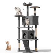 Amazon.com : OS MOTOR 70'' Cat Tree Tower for Indoor Cats Large Adult ...
