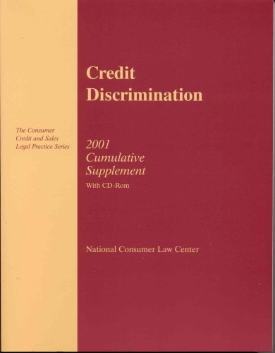 Credit Discrimination 2001 Supplement: Deanne Loonin: 9781931697088 ...