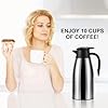 Amazon.com: 70 oz Thermal Coffee Carafe for keeping hot, Updated Carafe for hot liquid, Airpot ...