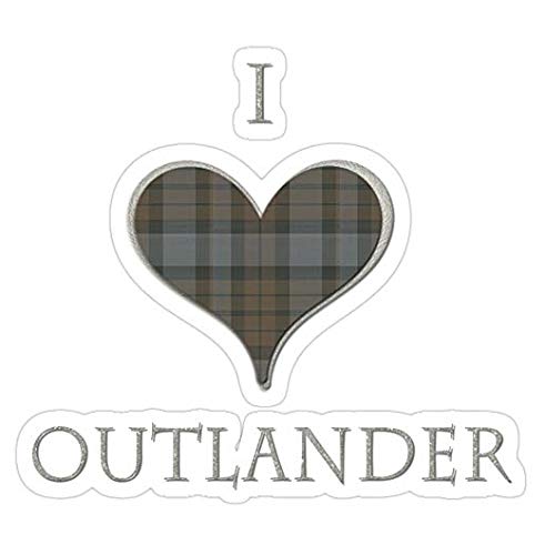 Amazon.com: I Love Outlander Decal Sticker - Sticker Graphic - Auto ...