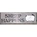 Amazon.com: Primitive Folk Art Sheep Happens Lamb Wood Sign : Home ...