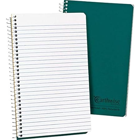 Amazon.com : Ampad 20-803R, Gold Fibre Notebook, Medium Ruling, 7X5 ...