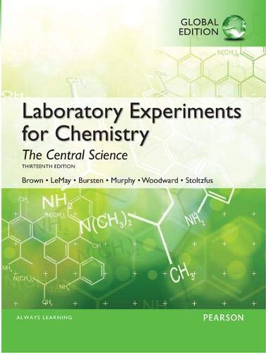Amazon.com: Laboratory Experiments for Chemistry The Central Science ...