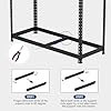 Amazon.com: WORKPRO 5-Tier Steel Shelving Unit-Black, 35-3/10”W x 17-1/ ...