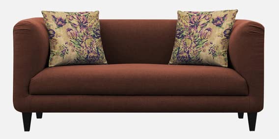 GOLD BIRD Classic 2 Seater Bucket Style Sofa for Home, Office & Hotel ...