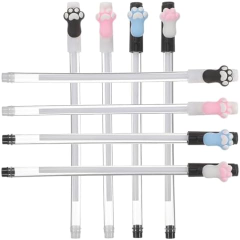 Amazon.com: NUOBESTY 8pcs Adorable Cat Paw Gel Ink Pens - Office ...