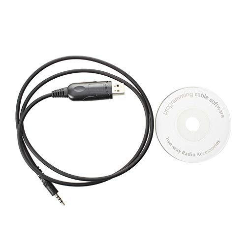 PRAV® 2X(USB Programming Cable + Driver Software CD for VX-5R Black ...