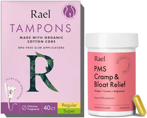 Amazon.com: Rael Bundle - Slim Applicator Tampons Made with Organic ...