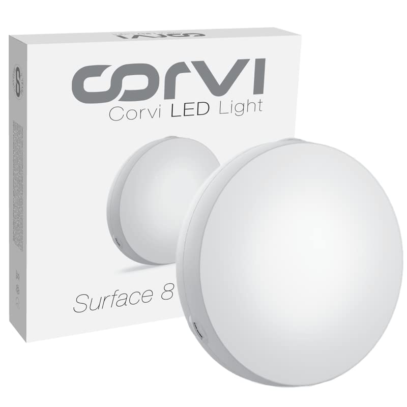 Buy CORVI LED Surface 8 Ceiling Light | 28 Watts Illumination Using 20 ...