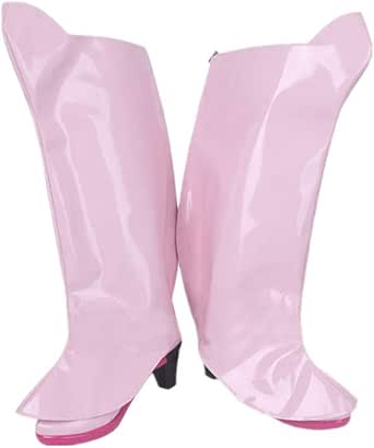 Amazon.com: Dreamland Lay OCHACO URARAKA Boots Cosplay Shoes Custom ...