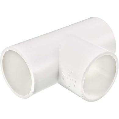 40mm Plain 90 Degree PVC Tee : Amazon.co.uk: DIY & Tools