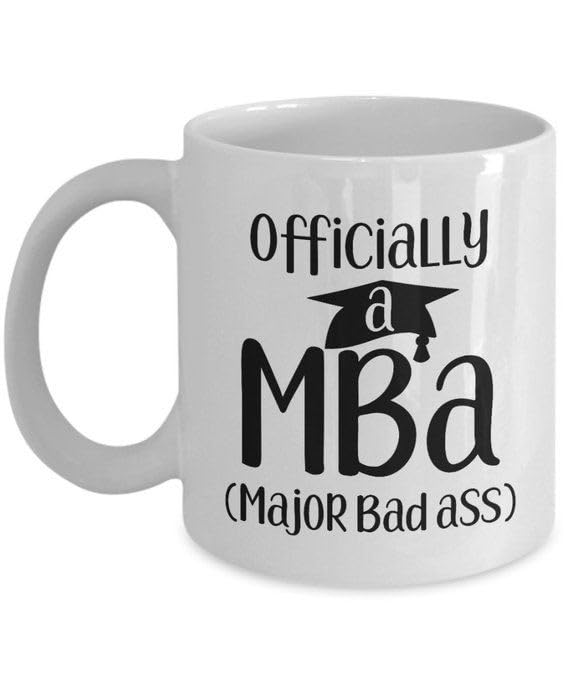 Buy CRAFT MANIACS Officially MBA Printed White 330 ML Tea/Coffee Mug ...