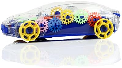 Chanak Transparent Gear Car for Kids, Concept Gear Car with Music and ...