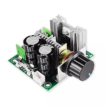 12V-40V 10A PWM DC Motor Speed Controller Module with Reverse Polarity ...
