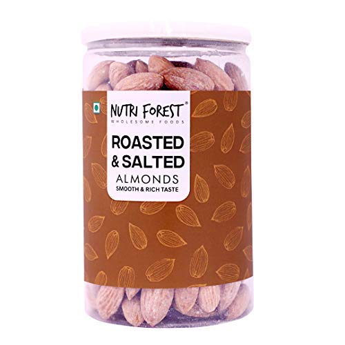 Nutri Forest Roasted Salted Almonds - Best Offers on Badam Dry Fruits ...