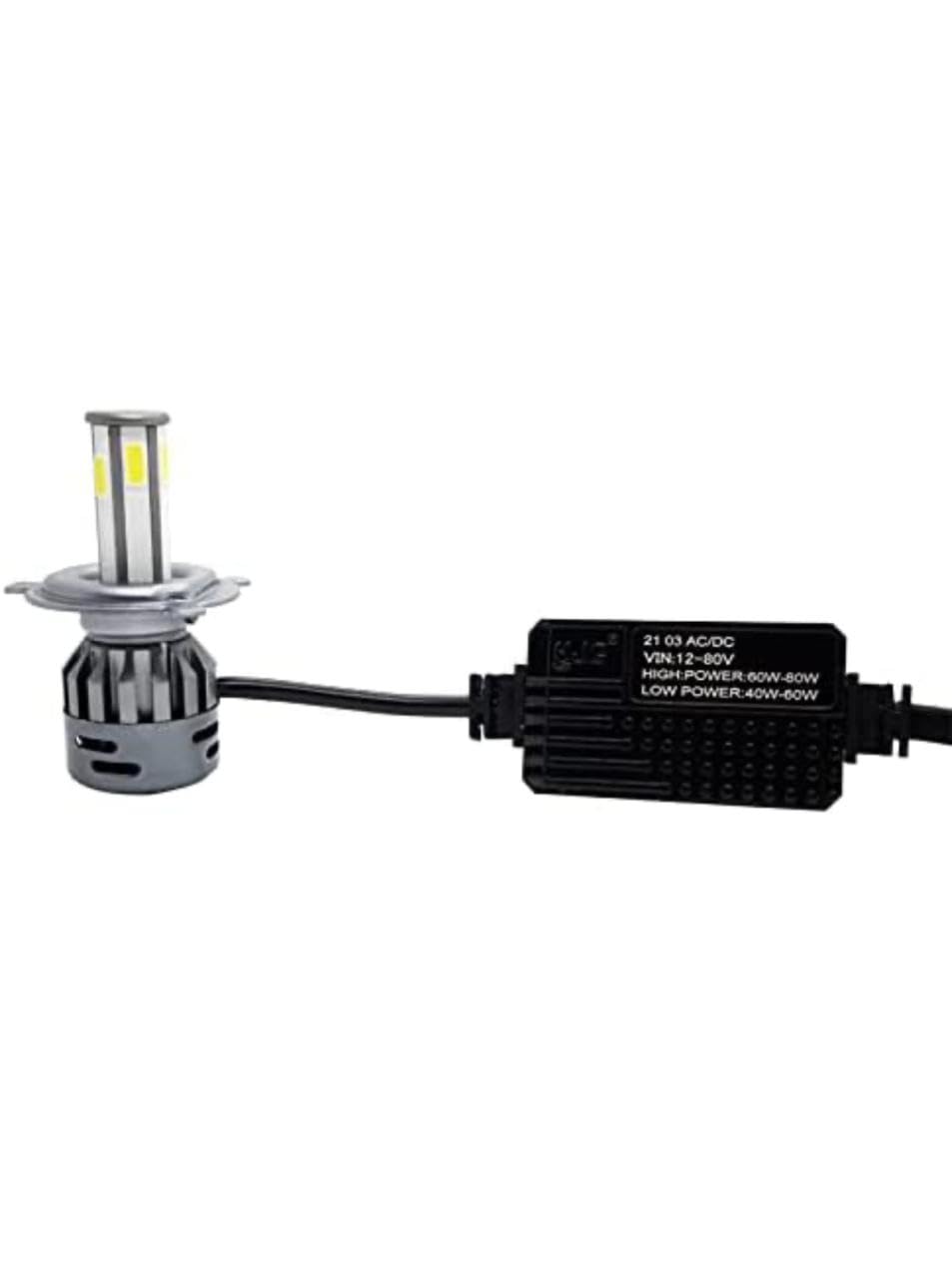 Motors Fluent 6mini Headlight Ac Dc 12v To80v H4 Led Headlight Bulb ...