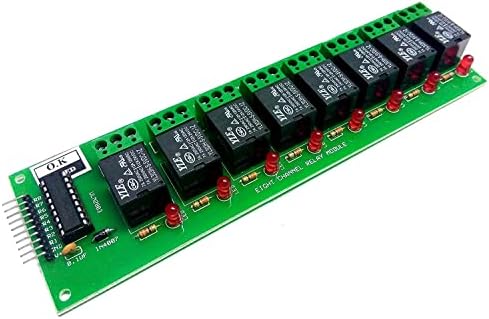 Eight Channel 8 CH 5V Relay Board Module Based On ULN2803 Controllable ...