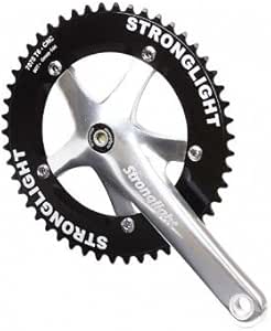 Amazon | （ストロングライト/STRONGLIGHT)（自転車用クランク）TRACK 2000 JIS 144PCD シングル (歯数 ...