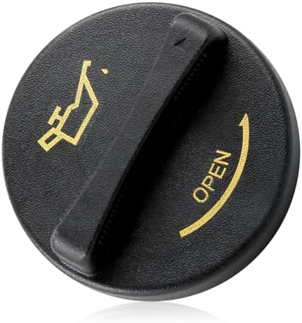 GLADFRESIT Oil Filler Cap, Well Sealed Engine Oil Fuel Cap Replacement ...