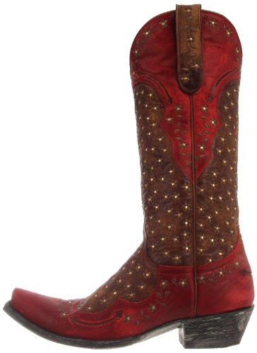 Buy Old Gringo Women's Tabetha Western Boot,Brass/Red,6.5 B US at Amazon.in