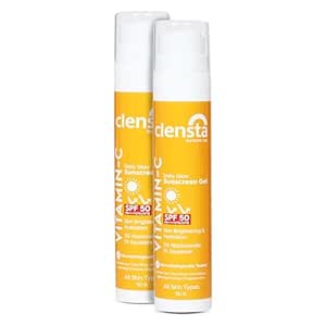 Clensta Daily Glow Sunscreen Gel SPF 50 PA+++ with Vitamin C ...