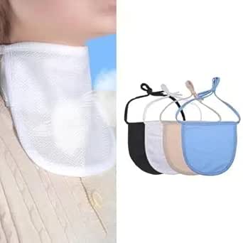 CRAZY ROSA Trach Covers (4 Pack) – Breathable Laryngectomy Neck Bibs ...