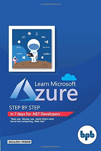 Amazon.com: Learn Microsoft Azure: Step by Step in 7 day for .NET ...