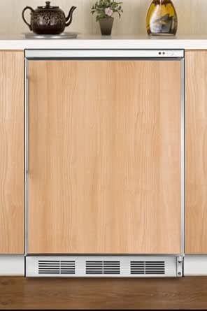 Amazon.com: Summit Panel Ready Upright Built In Freezer VT65MBIFR ...