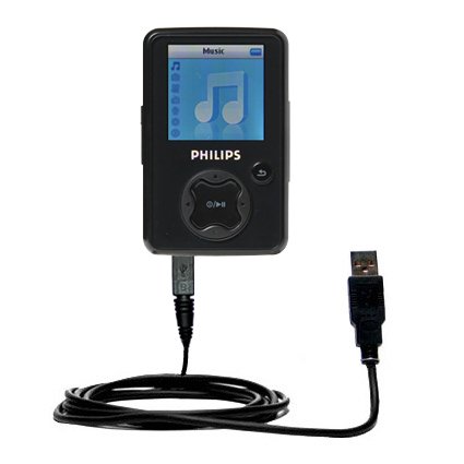 Classic Straight USB Cable Compatible with Philips GoGear SA3016 with ...
