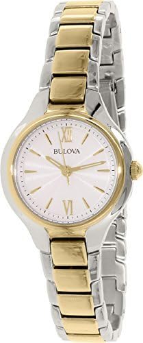 Amazon.co.jp: ブローバ Bulova Women's 98L217 Analog Display Quartz Two Tone ...