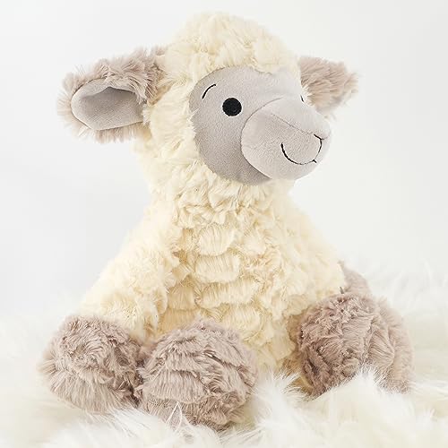 Plush Soft Sheep Lamb Farm Animal Plush Teddy Sitting Stuffed Kids ...