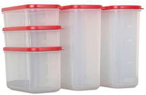 Amazon.com: Rubbermaid Modular 10 Piece Canister Set: Kitchen Storage ...