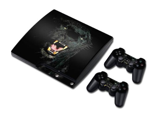 Amazon.com: Vinyl Decal Skin/stickers Wrap for Ps3 Slim Play Station 3 ...