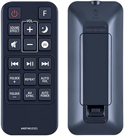 Amazon.com: AKB74815321 Replacement Remote Control for LG Sound Bar ...