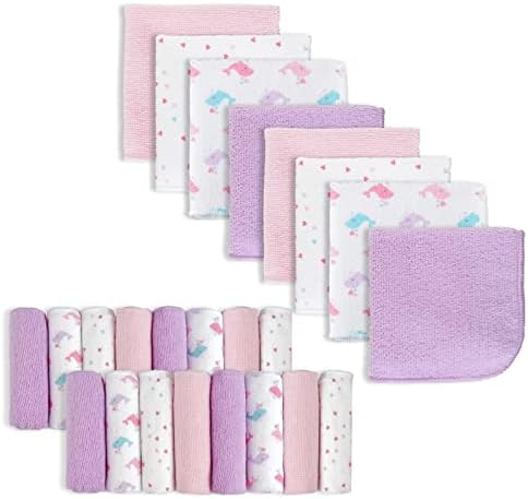 Amazon.com : Softan Baby Washcloths, 24Pack Baby Wash Cloths Extra Soft ...