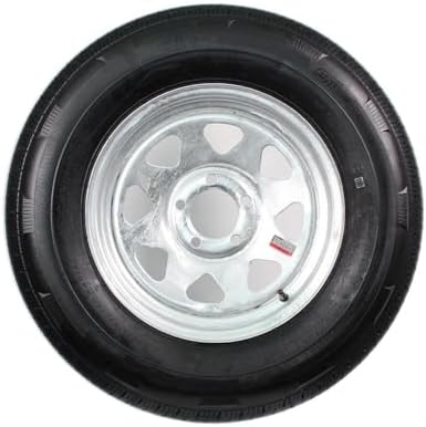 175-80-13, ST175-80-R13, Load Range C, Radial Trailer Tire, mounted on ...