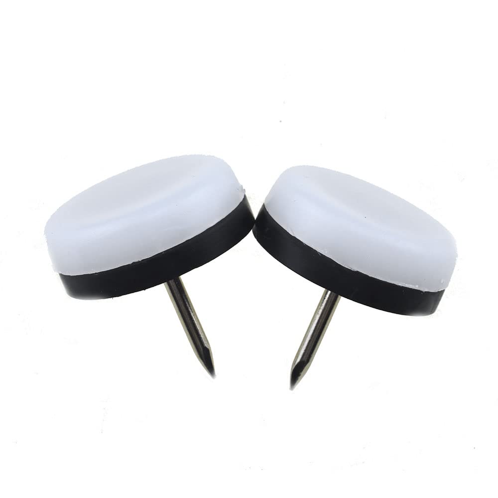 Acoeitl Round Furniture Slider Pads Glide Nail Nylon Hardwood Tile ...