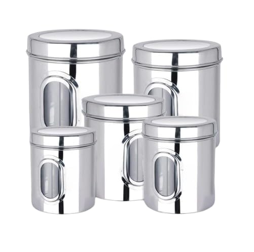 Buy GAURANNGA CRAFT Window Glass Jar | Kitchen Storage Container ...