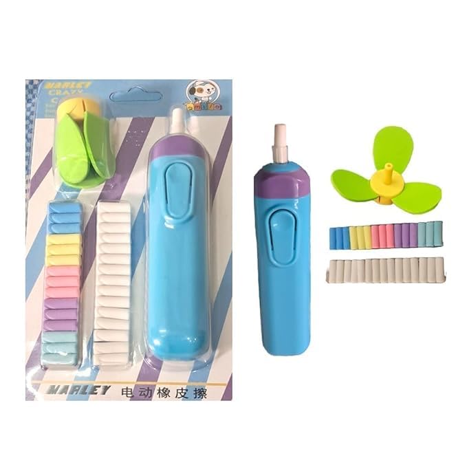 YBN Cute Electric Erasers For Kids With Fan And 30 Refills Corded ...