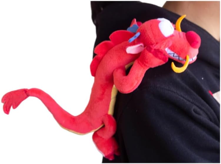Mulan Mushu Dragon Doll Shoulder Magnetic Pal Plush Toy – Yaxa Colombia