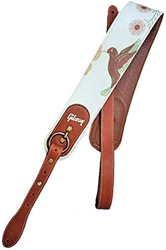 Amazon.co.jp: Gibson Guitar Strap The Hummingbird Premium [ASPS-HB ...