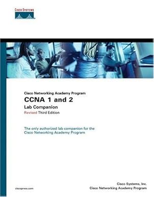 Amazon.com: Cisco Networking Academy Program CCNA 1 And 2 Lab Companion: 9781587131493: Cisco: Books